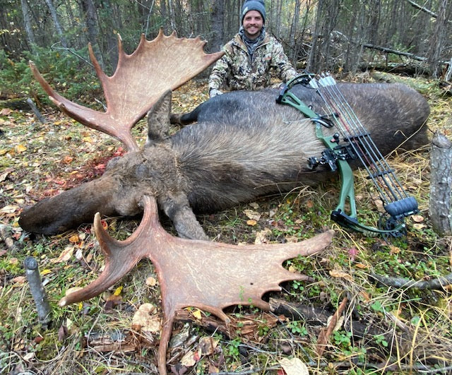 54 Inch Moose at 19 Yards – Iron Will Outfitters