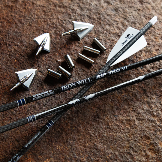 Precision Machined Custom Built Arrows | Iron Will Outfitter – Iron ...