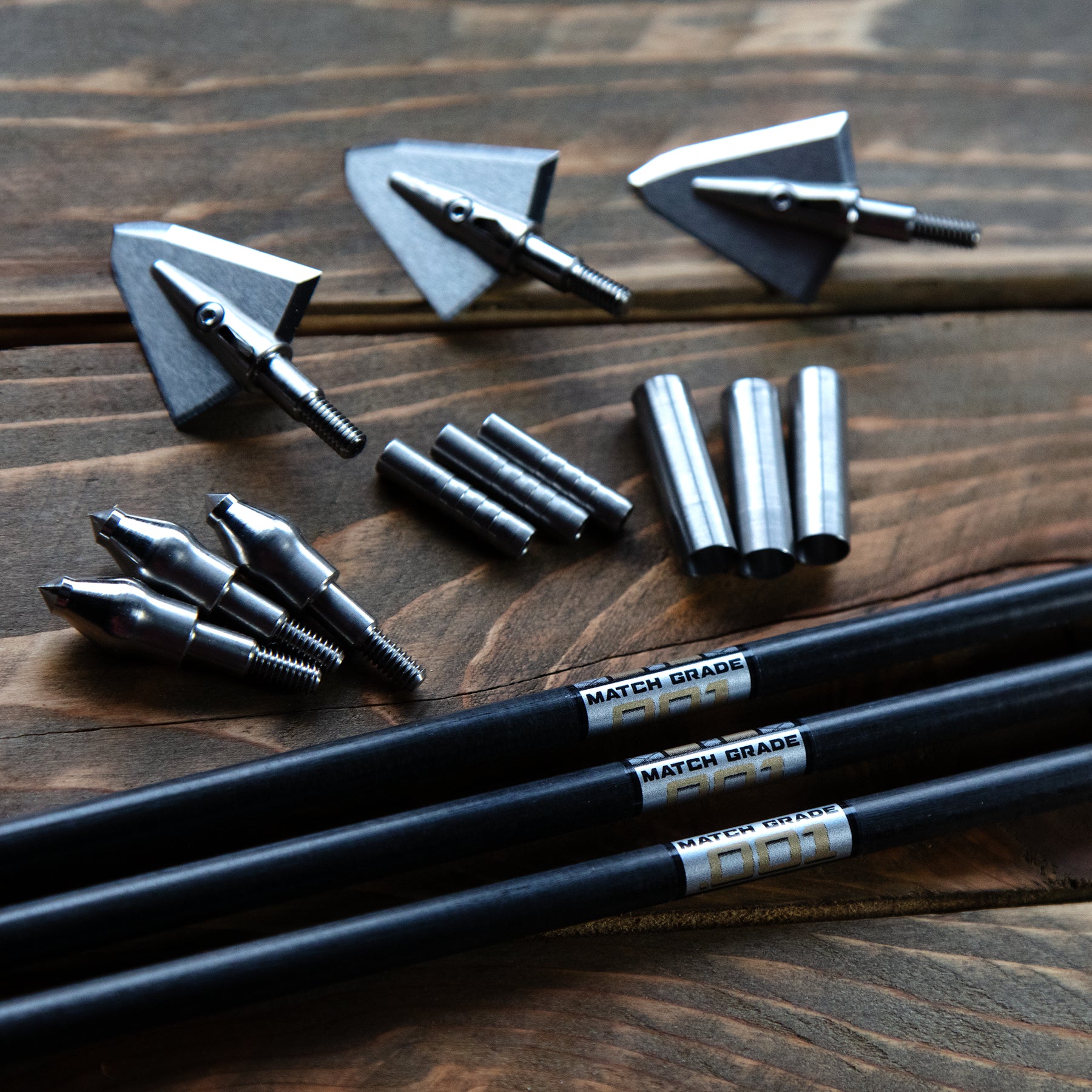 Precision Machined Custom Built Arrows | Iron Will Outfitter – Iron ...