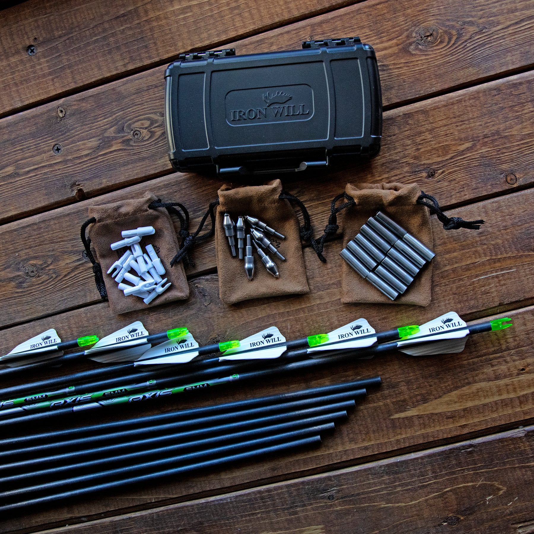 High-Quality Fletched Arrows - 12 Pack | Iron Will Outfitter – Iron ...